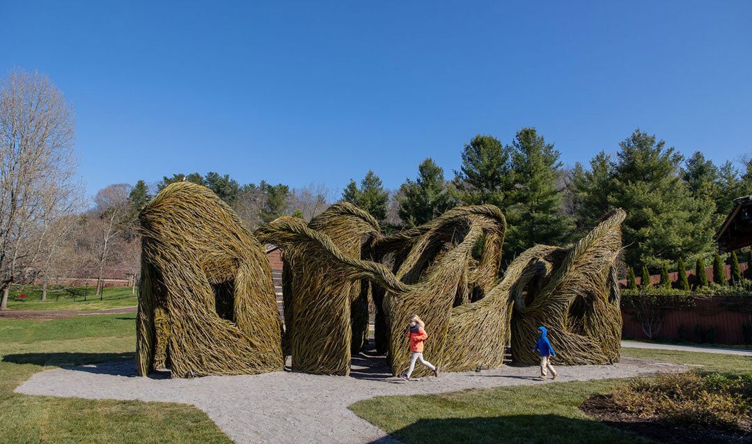 Woven in Wonder: Stickwork by Patrick Dougherty - Biltmore