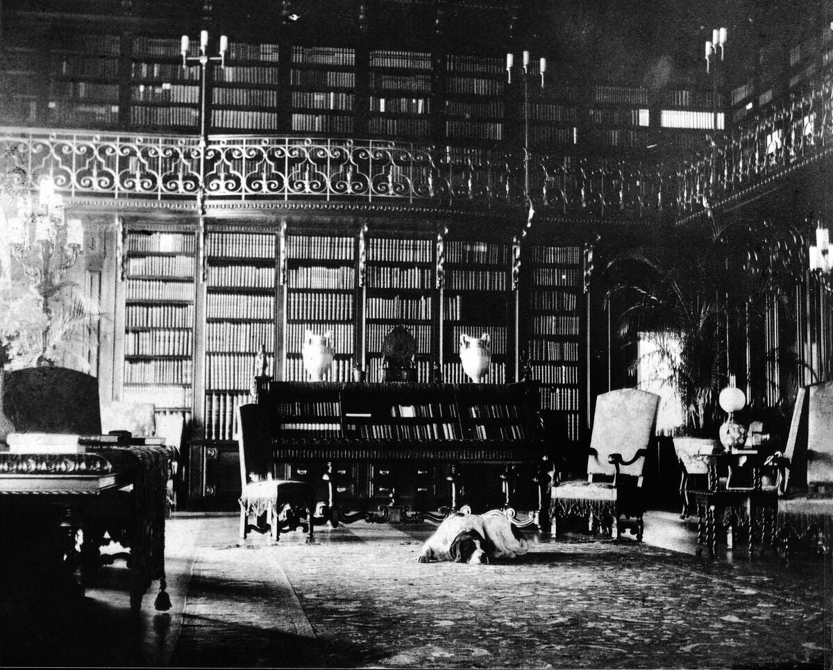 Inside Biltmore Estate Library