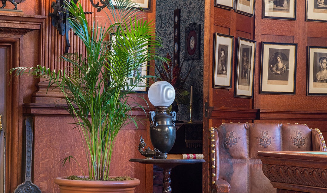 Inside Biltmore Estate Library